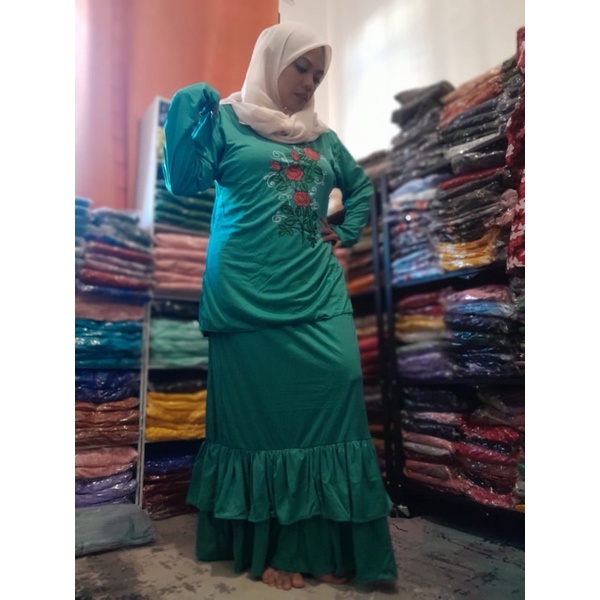 🌹SET ALA KURUNG🌹SET ALA KURUNG MODEN ANA~SET BAJU & SKIRT ROPOL ...