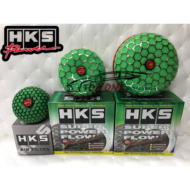 HKS Mushroom Style High Flow Washable Air Intake Filters (63mm/76mm ...