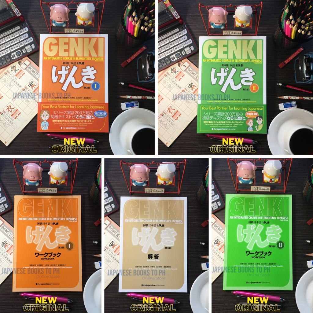 Japanese Book GENKI 3rd Edition | Shopee Malaysia