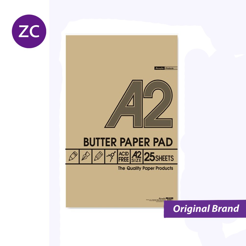 Masterprint Butter Paper Pad - A2 (25 Sheet) | Shopee Malaysia