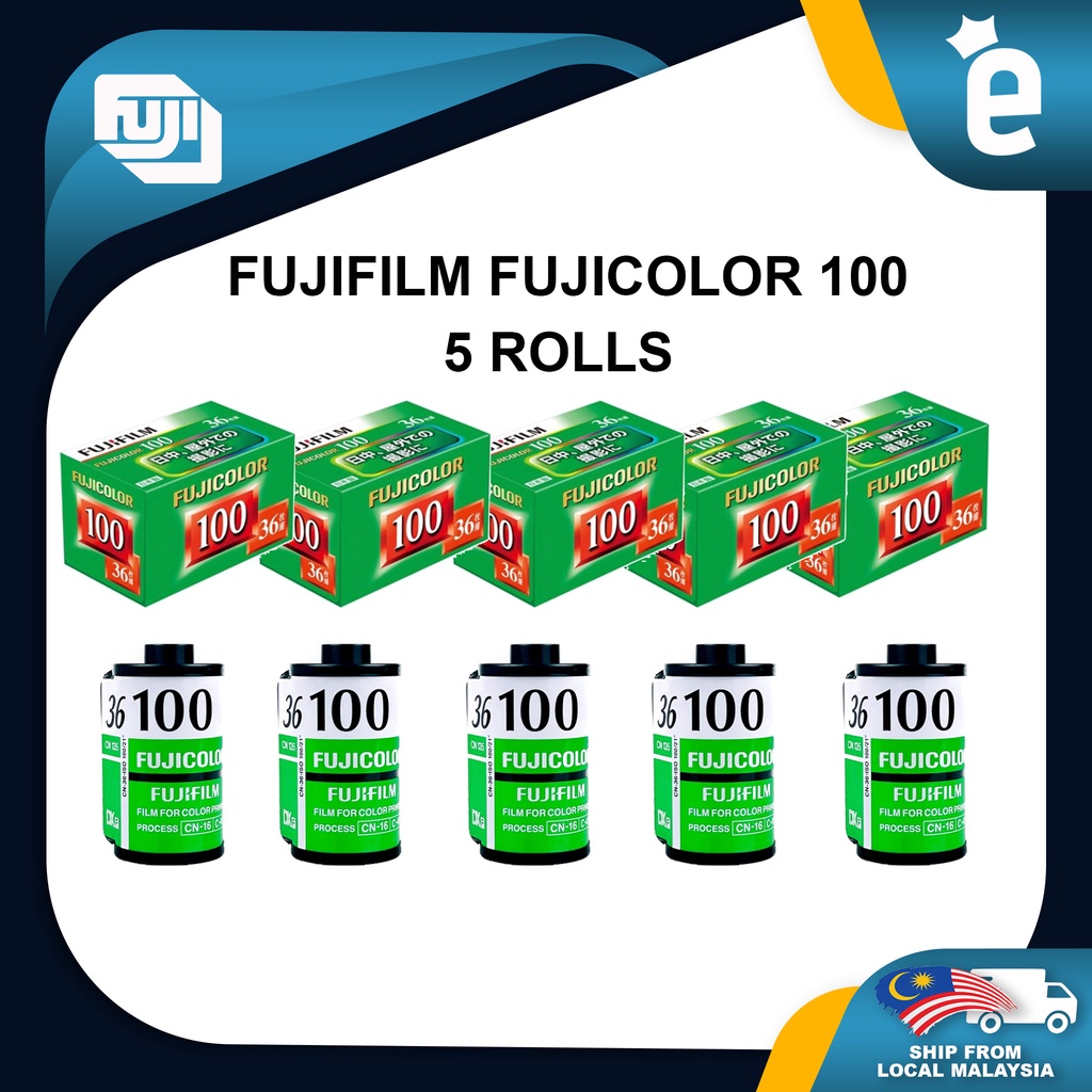 Fujifilm Fujicolor 100 36 Film For Color Prints Negative Film Roll Film ...