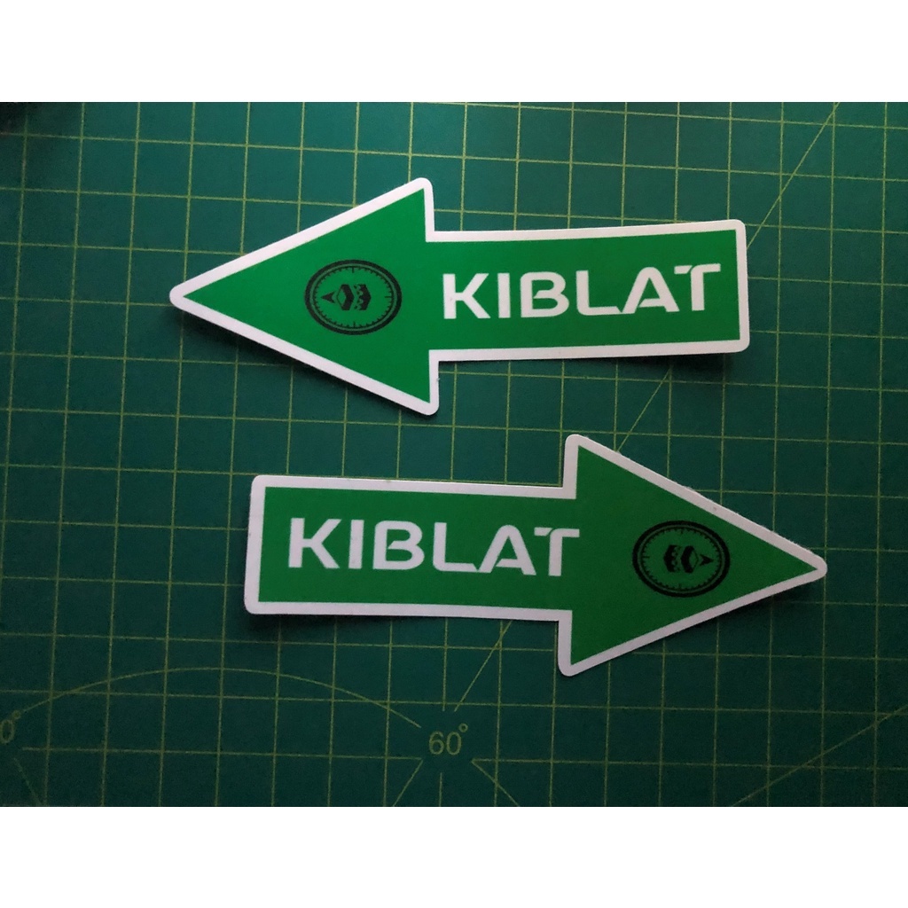 KIBLAT STICKER WATERPROOF | Shopee Malaysia