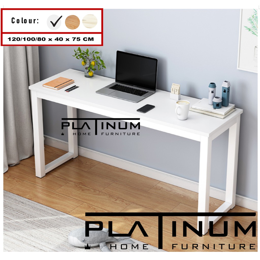 PLATINUM Home Office Rectangular Table Study Decoration Writing ...