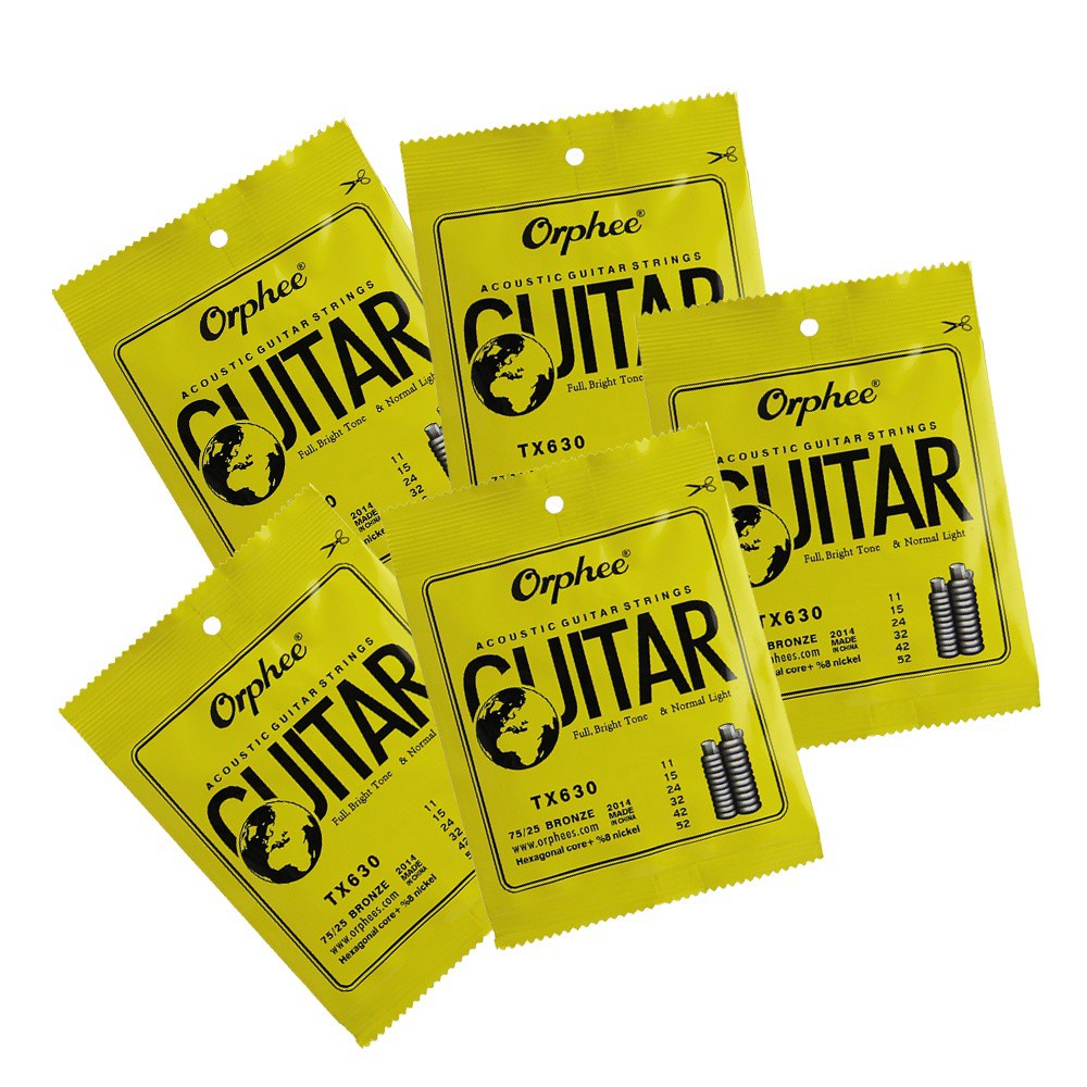 Orphee Guitar Strings Set Bronze Strings Set Anti-Rust TX630 Acoustic ...