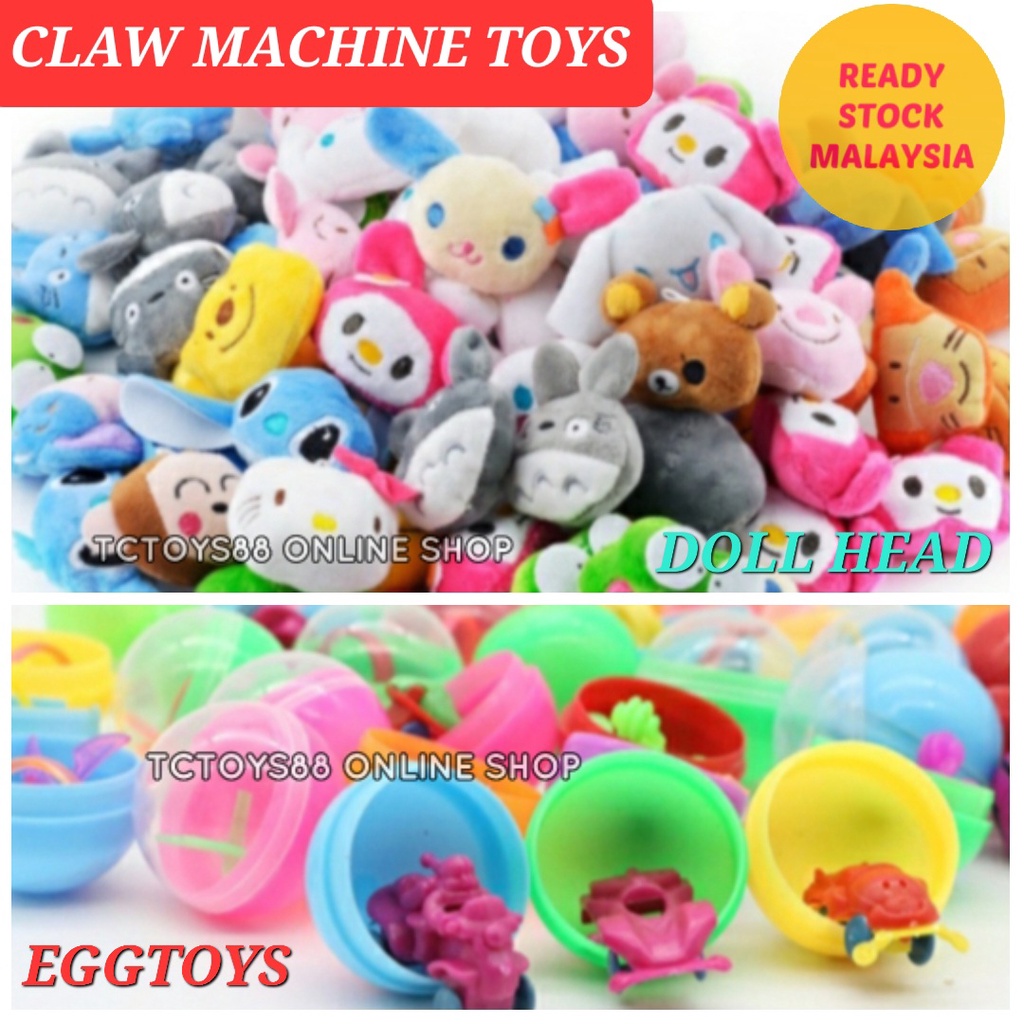 MALAYSIA STOCK ️ MINI CLAW MACHINE TOYS 45MM VENDING MACHINE TOY ...