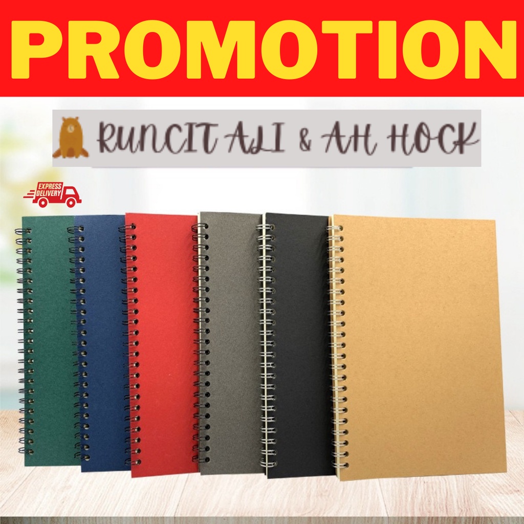 Buku Nota A5 100 pages Sketch book Artist Paper Blank White Drawing ...