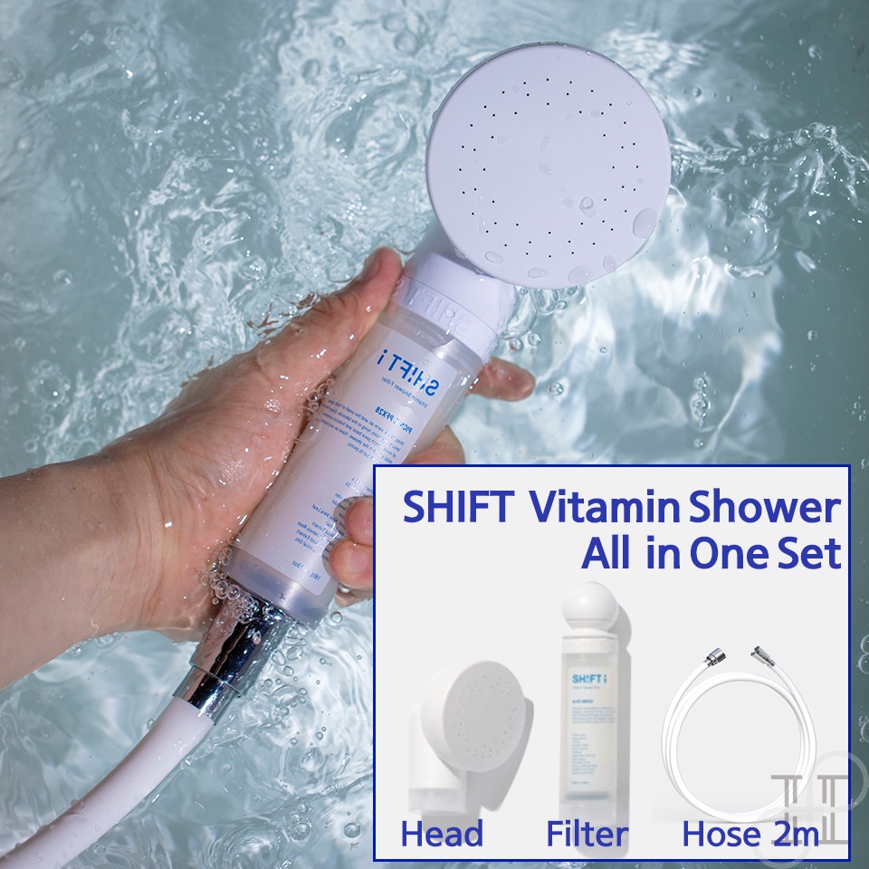 [SET] Korea SHIFT(丝肤) Original Vitamin Shower All in One Set (Shower ...