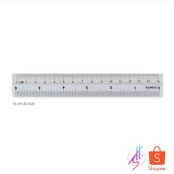 Plastic Ruler 15cm Bendable Soft & Flexible School Stationery | Shopee ...