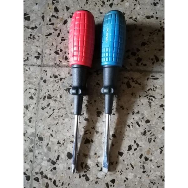 SK rubber handle screwdriver corn model min screwdriver plus magnetic ...