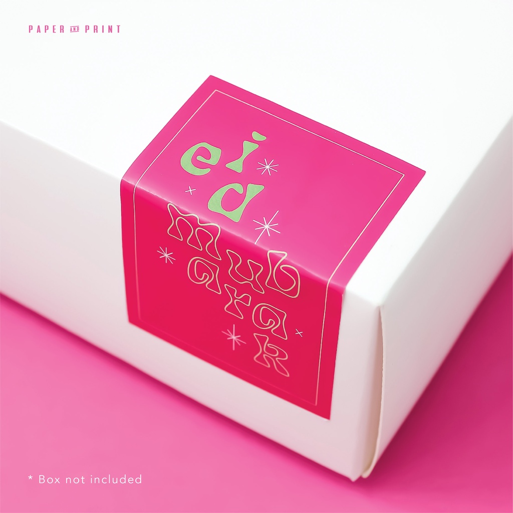 Hari Raya Stickers (Set of 20pcs) by Paper And Print | Shopee Malaysia