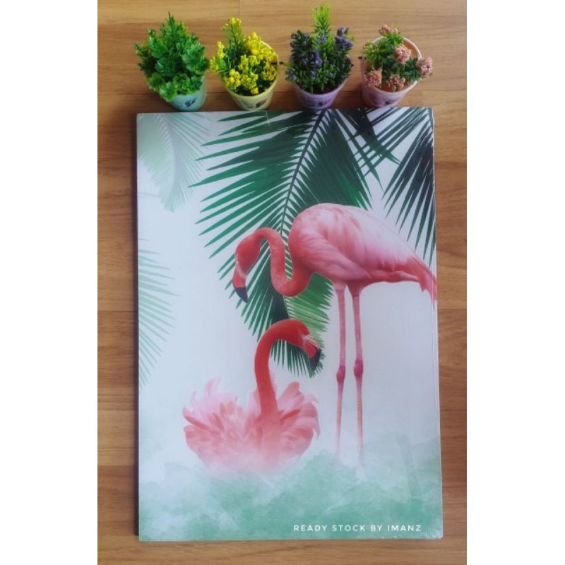 Flamingo Wall art / Flamingo deco frame / flamingo frame / flamingo ...