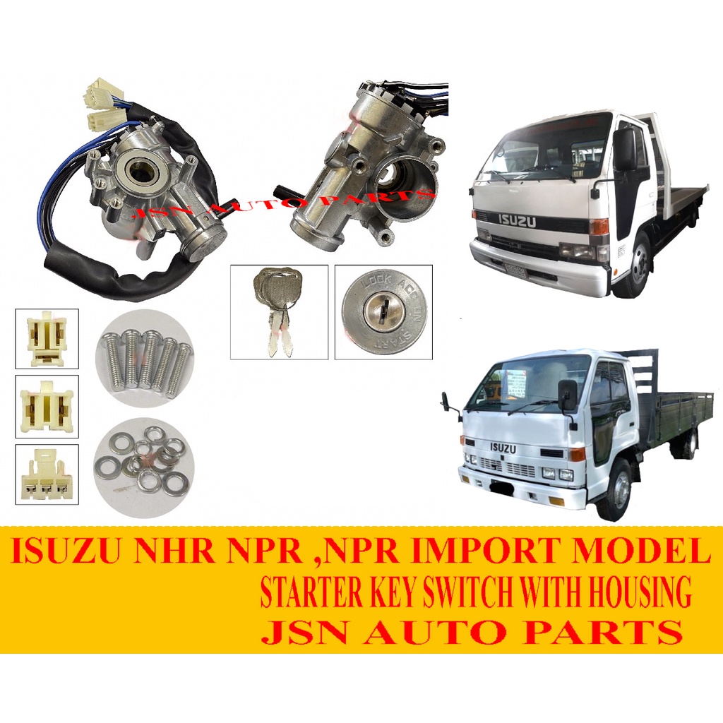 STARTER KEY SWITCH IGINION SWITCH ISUZU NHR NPR ,NPR IMPORT MODEL ...