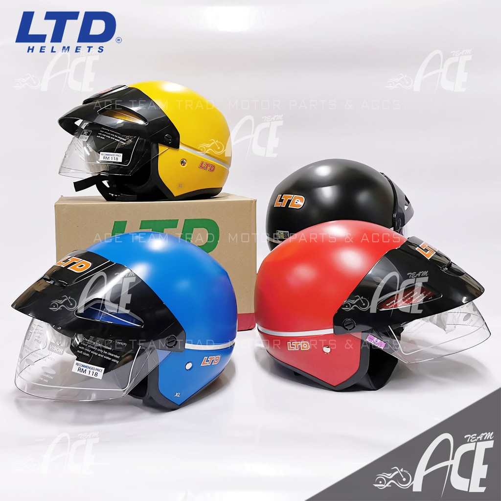 LTD EX2 XL Helmet Half Cruiser Original Half Helmet EX-2 XL Motorcycle ...