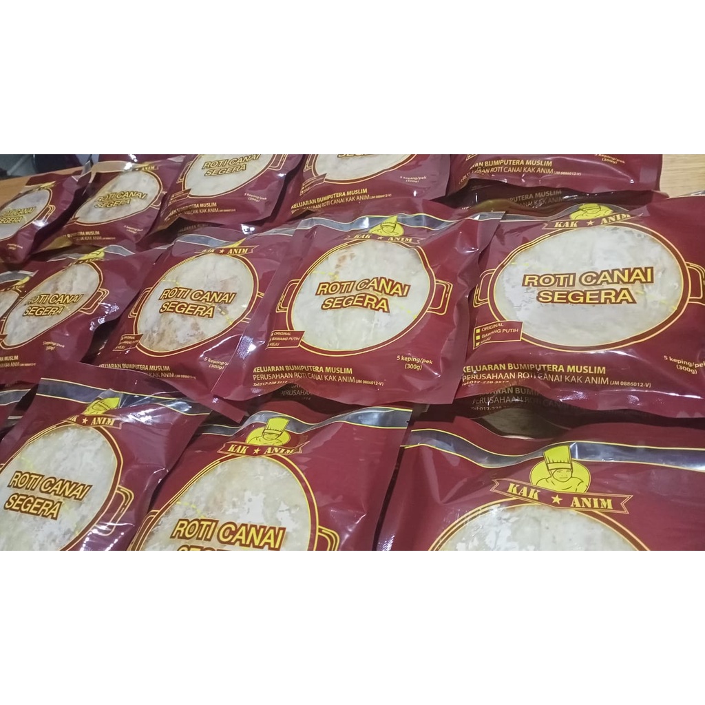 🌟Roti Canai Frozen Kak Anim - 5 Pcs per Pack🌟 | Shopee Malaysia