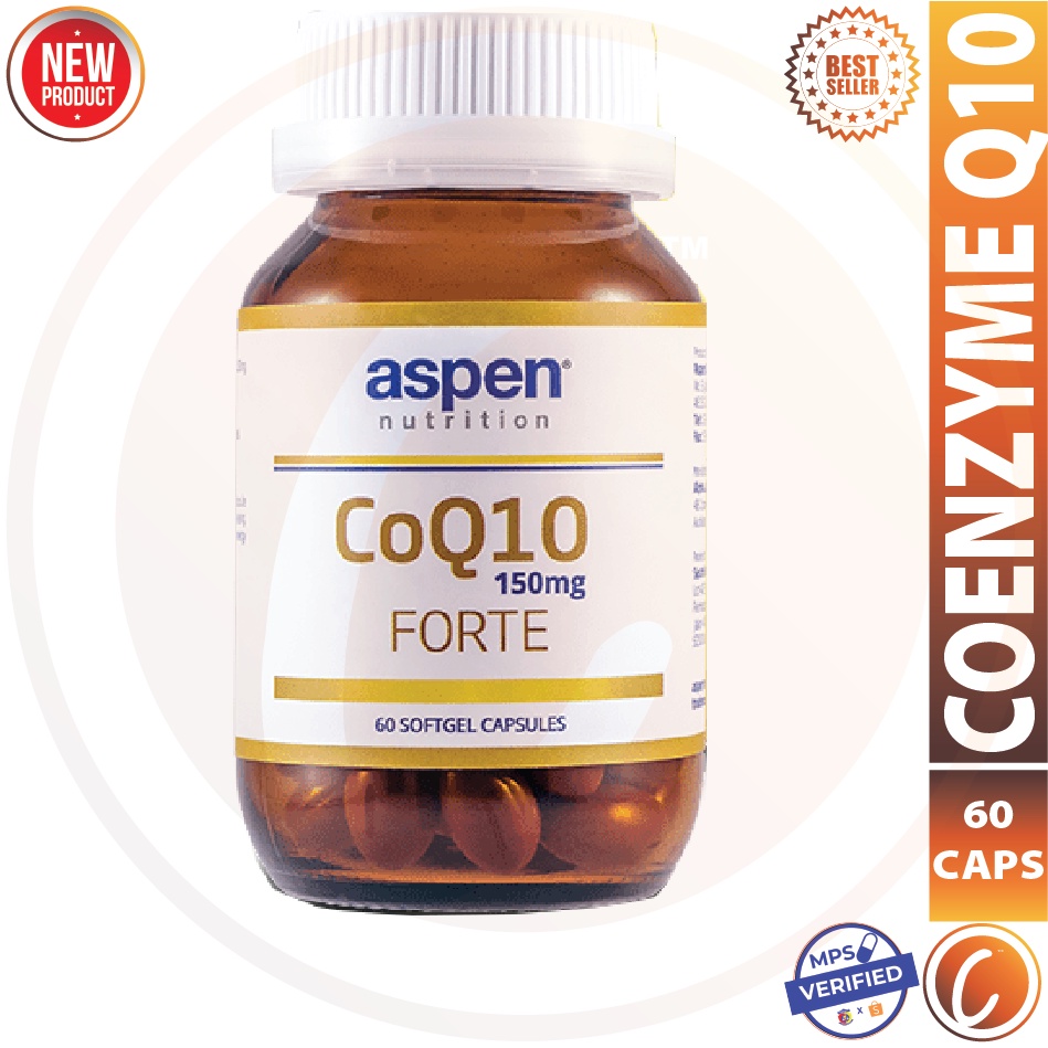 [EXP 03/26] ASPEN CoQ10 Forte 150MG 60CAPS | Shopee Malaysia