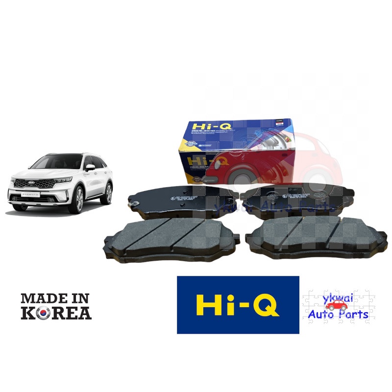 Kia Sorento UM (2015-2020) Front and Rear Brake Pad (Hi-Q/Frixa/Hi-Tec ...