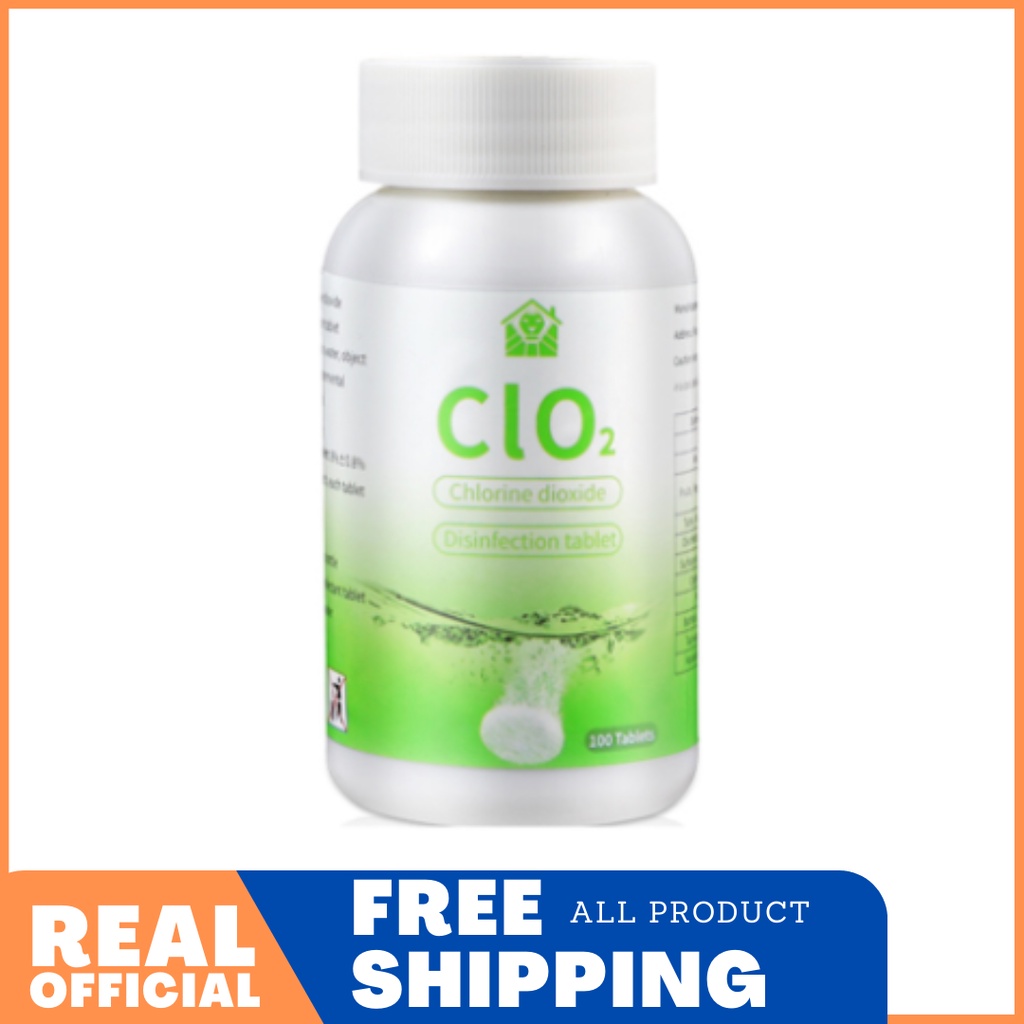 Chlorine Dioxide Disinfectant Tablet CIO2 Home Cleaning Disinfectant ...