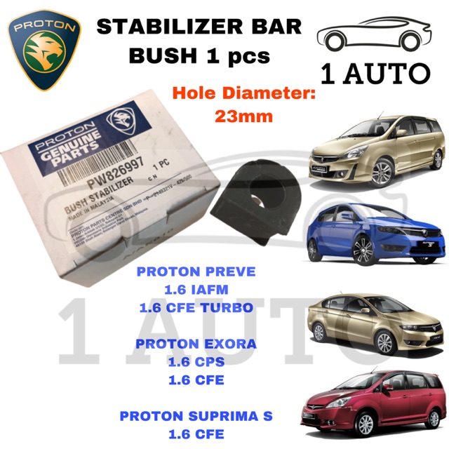 (ORIGINAL PROTON PARTS)FRONT STABILIZER BAR BUSH PROTON PREVE 1.6 CFE ...
