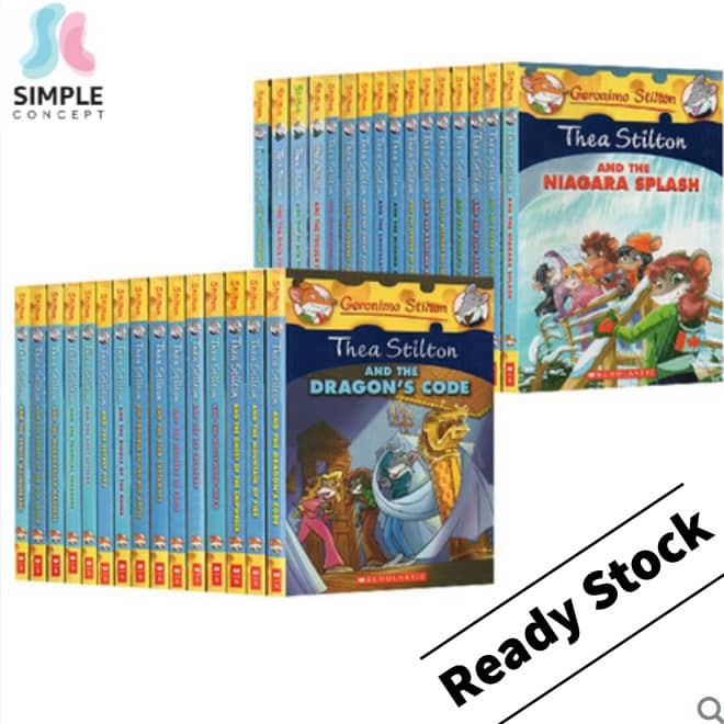 ( Ready Stock）Geronimo Stilton: Thea Stilton The Sisterhood collection Set Book 1 to 31 | Shopee ...
