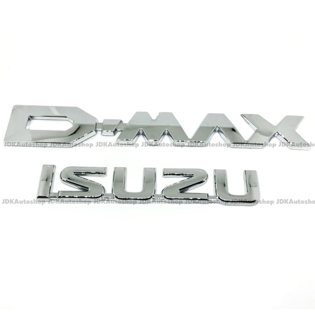 Isuzu D-MAX Logo Tailgate Car Styling Convex Silver For 2012-2018 ...