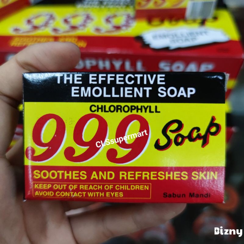 CLS 999 soap sabun 999 chrophyll sabun soap bath soap fit for most skin ...