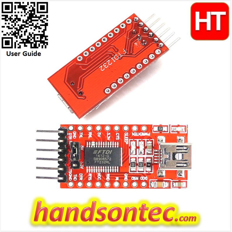 FT232R USB to RS232 Serial/TTL Converter Module | Shopee Malaysia