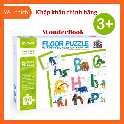 (2,5+) Mideer 48-PIECE ALPHABET PUZZLE SET FOR KIDS TO MAKE WITH ...