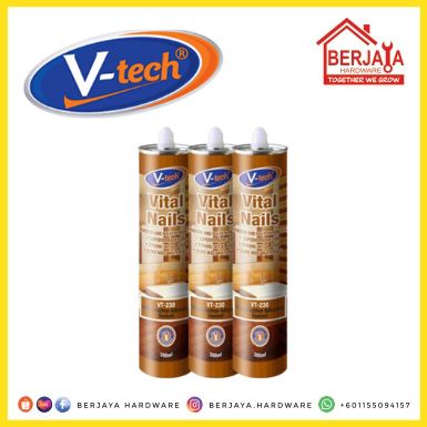 🔥READY STOCK | ORIGINAL🔥 V-Tech VT-230 Vital nails 300ml (wood /no more ...