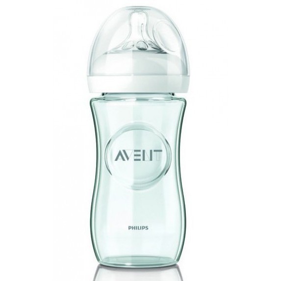 PHILIPS AVENT Original Natural Glass Philips Avent Glass Bottle Botol ...