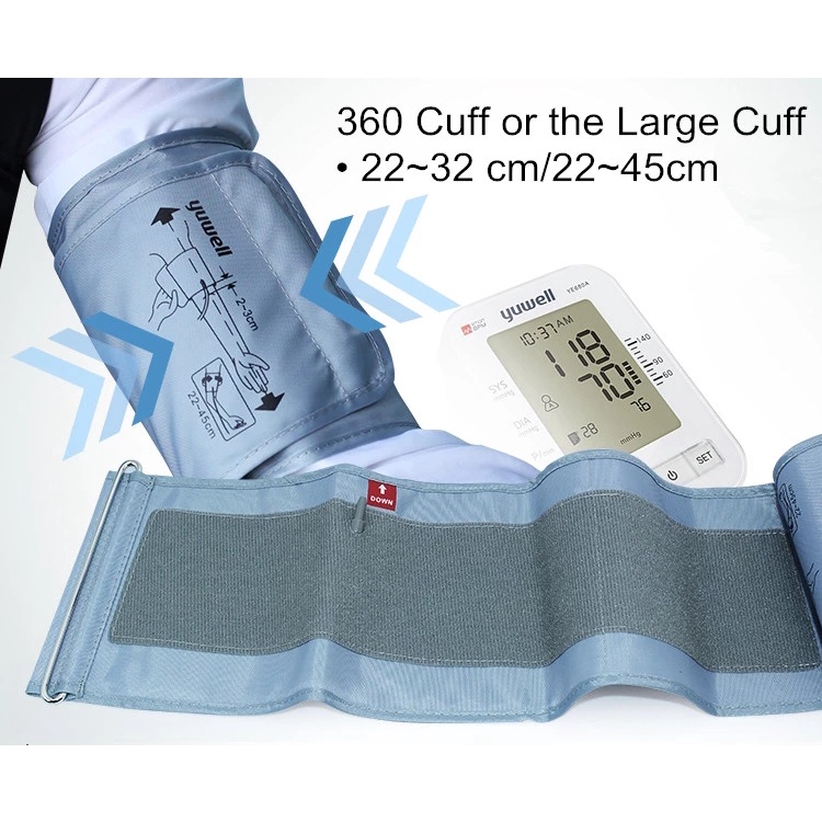 YUWELL BLOOD PRESSURE MONITOR CUFF (22-32CM/22-45CM) | Shopee Malaysia
