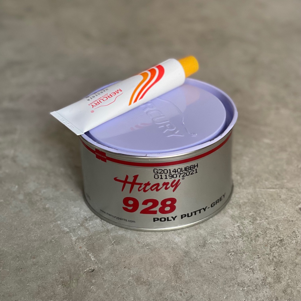 Mercury HITARY 928 PUTTY with Hardener 1KG (Simen Kereta) Buy 1 Get 1 ...