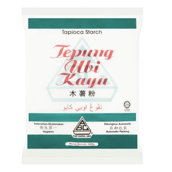 Tepung Ubi Kayu Cap ABC / TAPIOCA STARCH / 木薯粉 500g | Shopee Malaysia