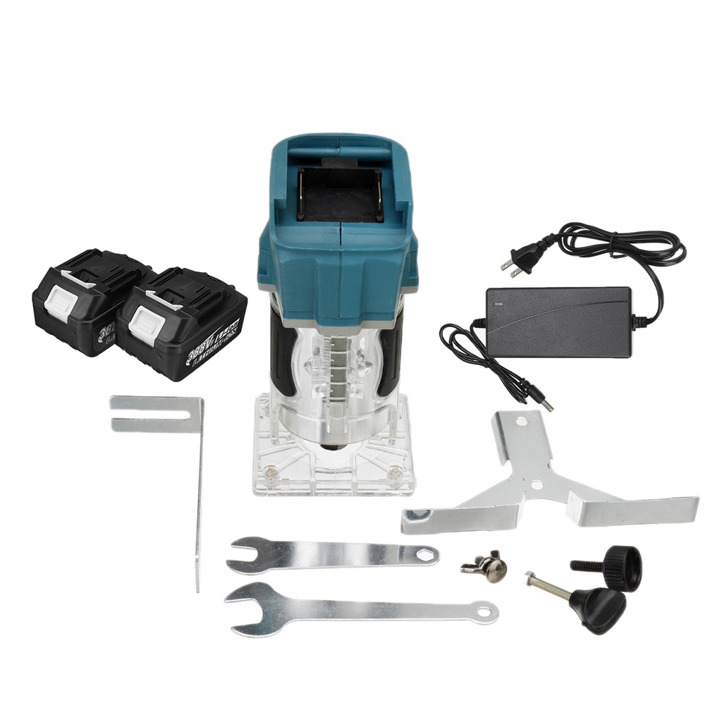 MUSTOOL Cordless Electric Trimmer Woodworking Engraving Slotting ...