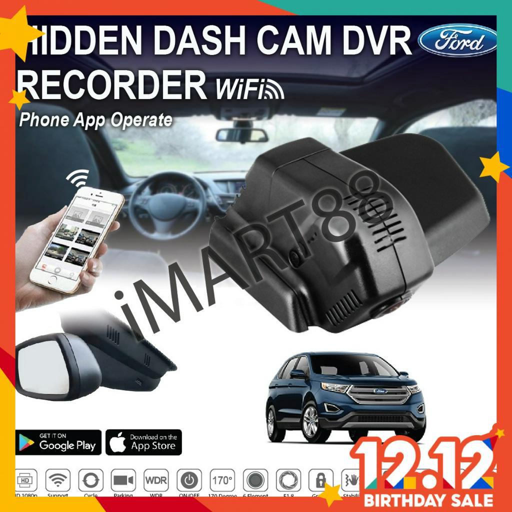 Ford Edge Ford Kuga Ford Mondeo 1080P HD Front Back WiFi Hidden Car DVR ...