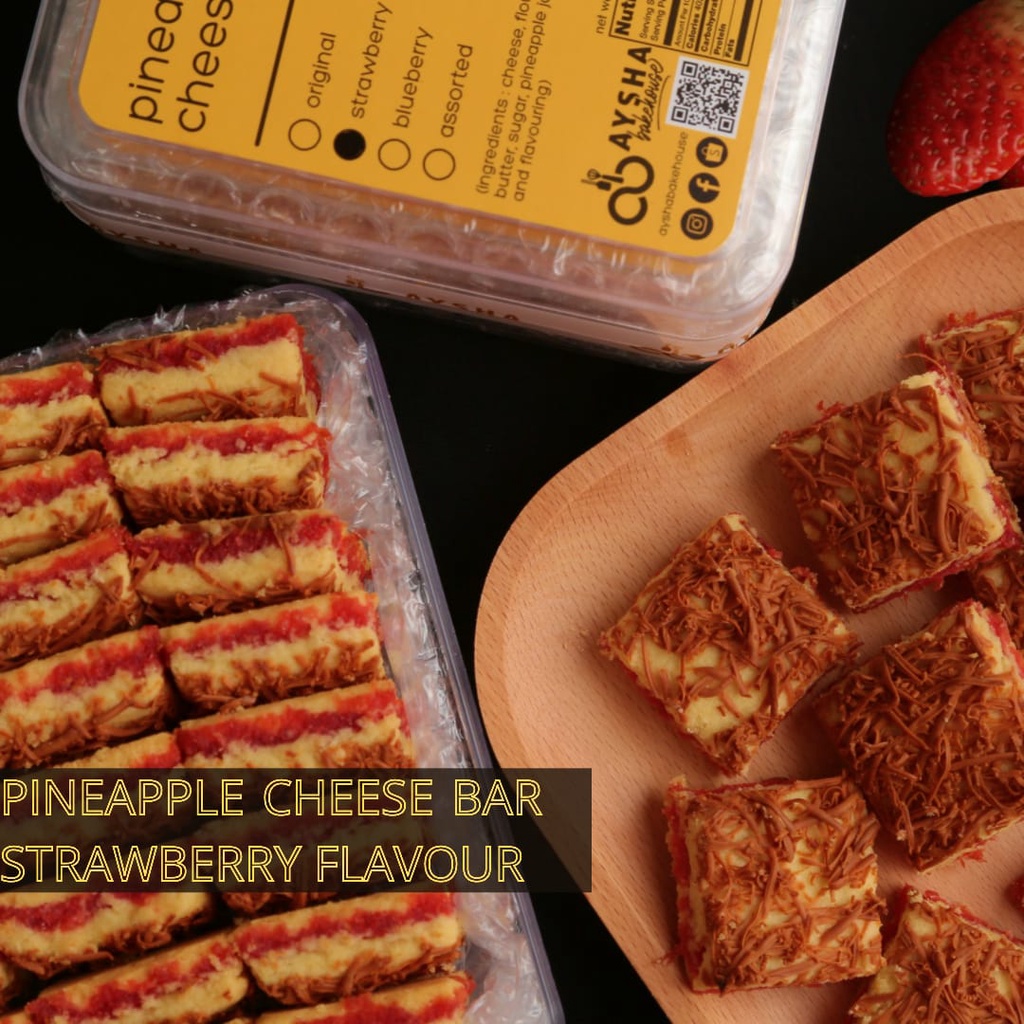 PINEAPPLE CHEESE BAR | TART NENAS KEJU | KUIH RAYA VIRAL | Shopee Malaysia