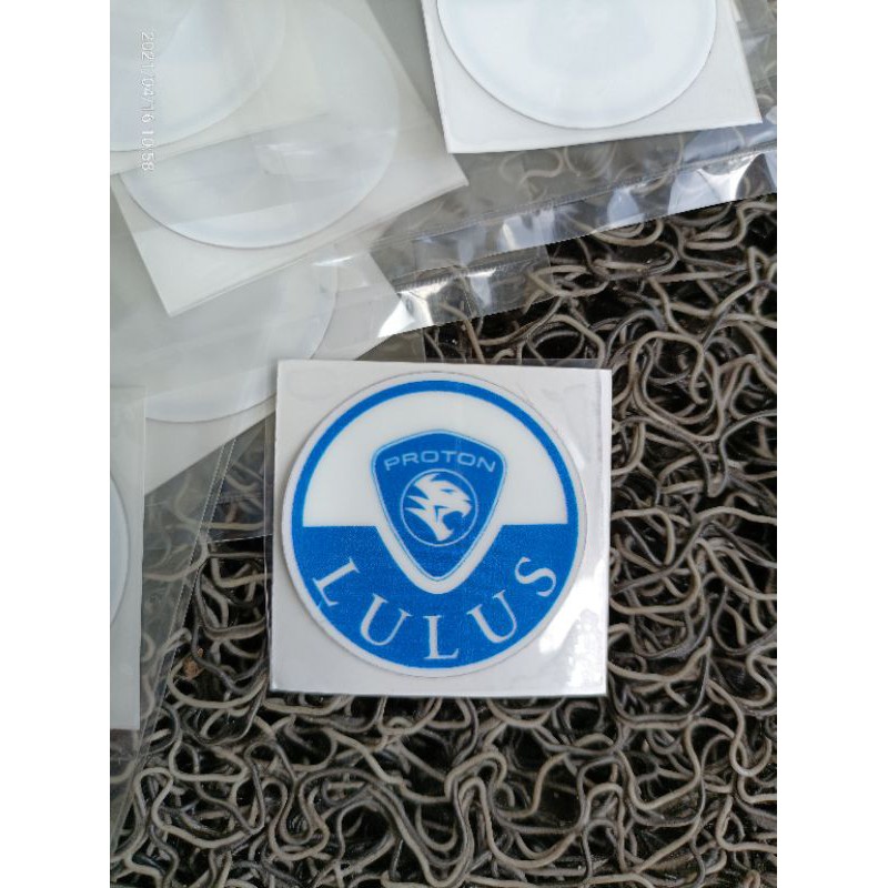 Stiker lulus proton logo harimau (Tampal dalam) | Shopee Malaysia