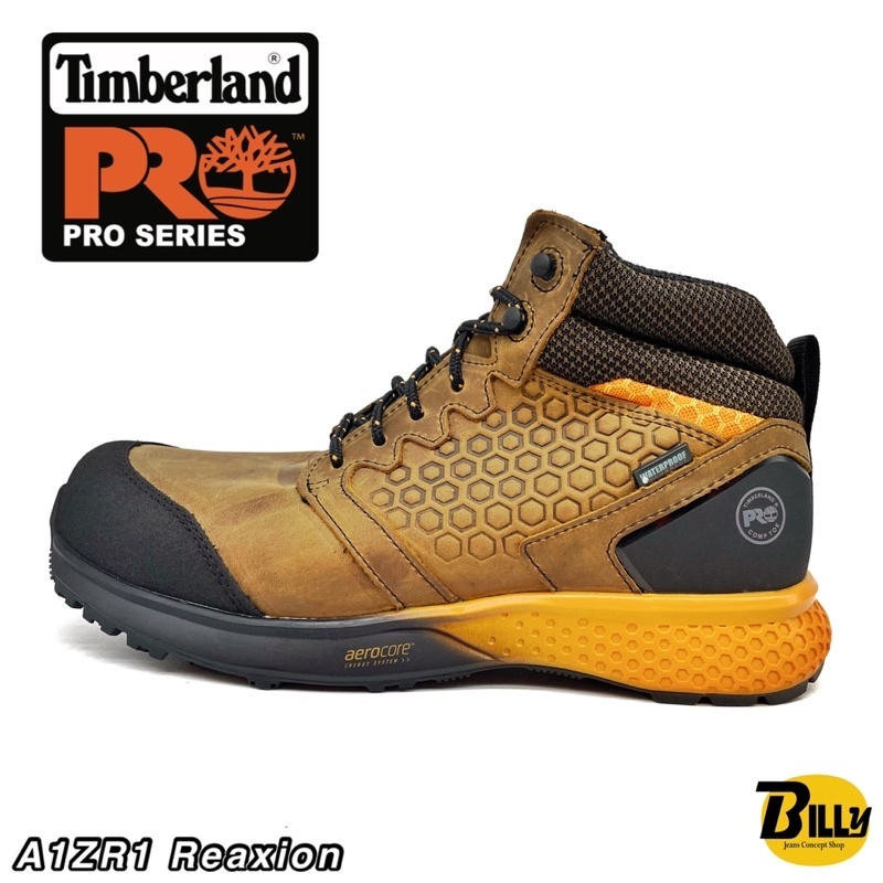 TIMBERLAND PRO Brand Men's Reaxion Composite Toe Waterproof Safety Work ...