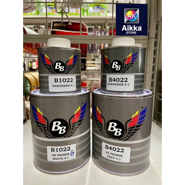 BB B4022 / B1022 2K Primer / undercoat -grey / White ( set) | Shopee ...