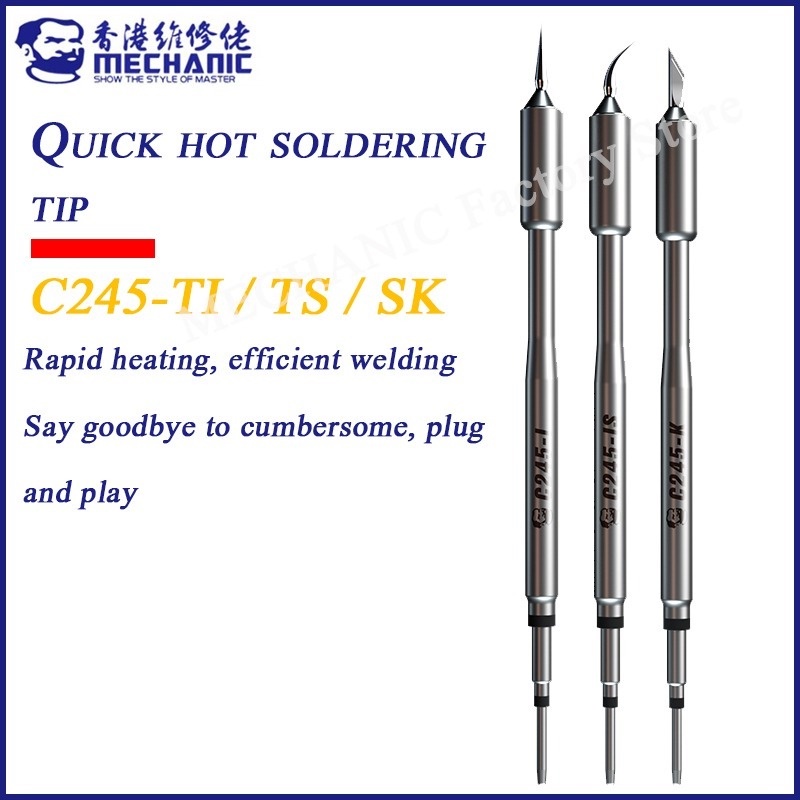 MECHANIC C245 heating core external heating type long soldering iron ...