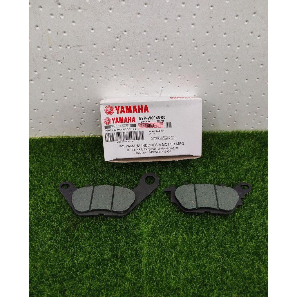 YAMAHA LC 135, LC135, EGO-S FRONT AND REAR BRAKE PAD | Shopee Malaysia