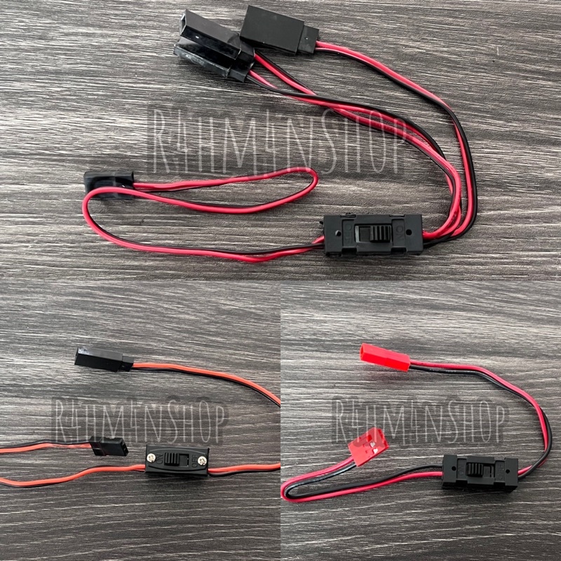 RC Car LED Light Control Power Switch On / Off Connector Wires for ...