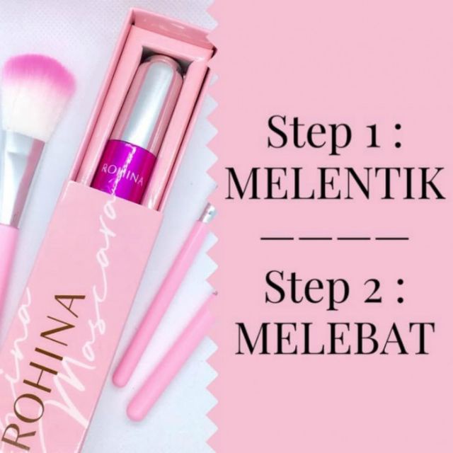 ROHINA original Mascara Viral 2 Step Kitty Waterproof Ready Stock ...