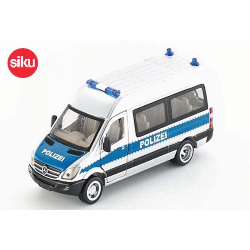 Siku 2313 Mercedes Police Van Diecast Scale 1:50 | Shopee Malaysia