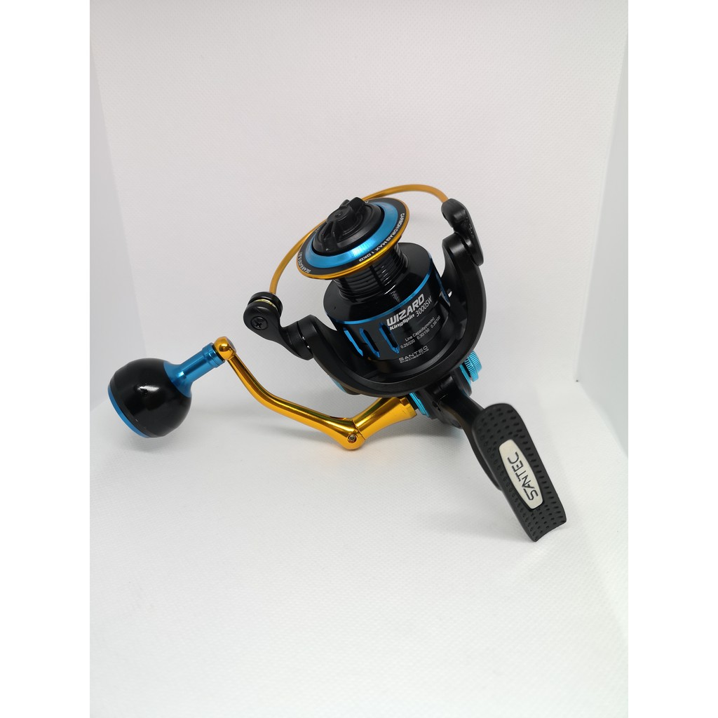 Santec Wizard KingSpin SW (Spinning Reel) | Shopee Malaysia