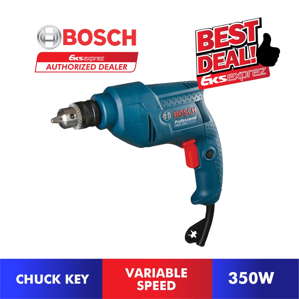 BOSCH GBM 350 Professional Hand/Rotary Drill (350W) | Shopee Malaysia