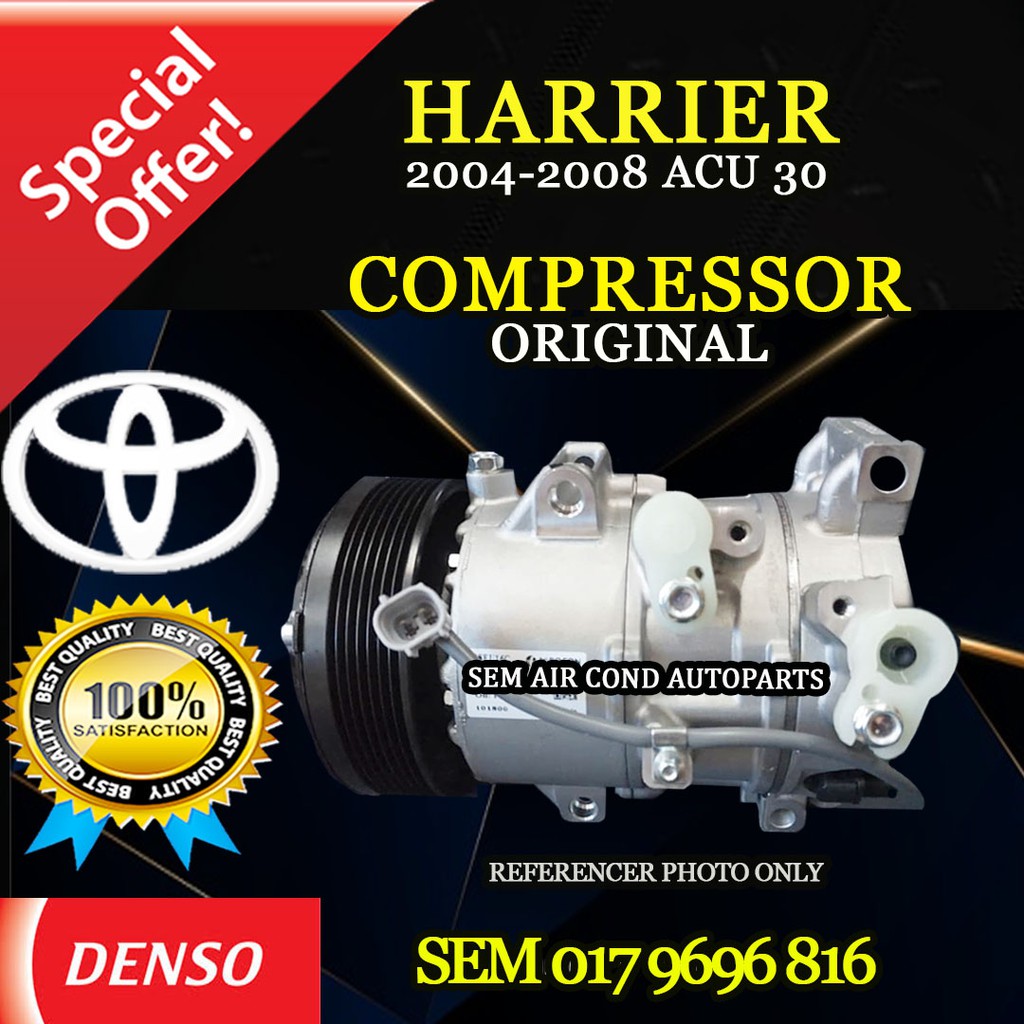 TOYOTA HARRIER OLD MODEL 2004-2008 YEAR ACU30 ORIGINAL DENSO ND ...