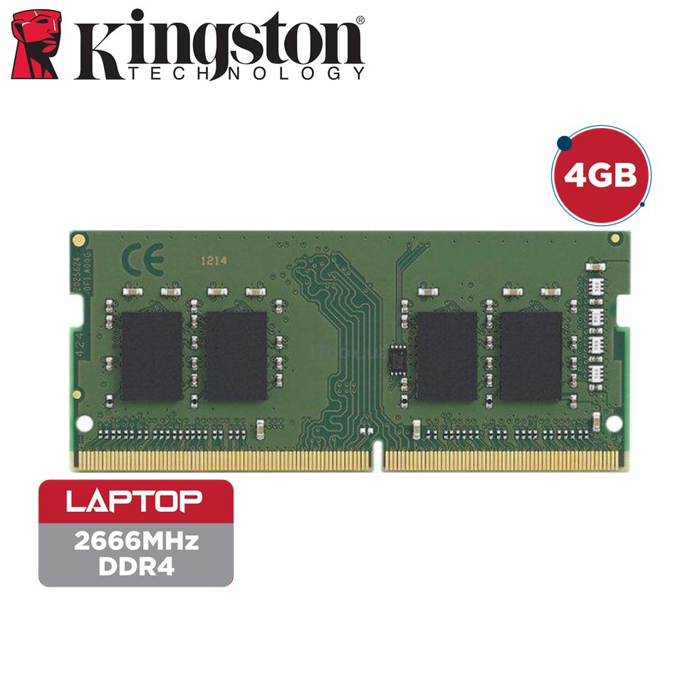 Kingston Value RAM SODIMM DDR4 3200Mhz Laptop Notebook Value Ram Memory (4GB/8GB/16GB/32GB ...