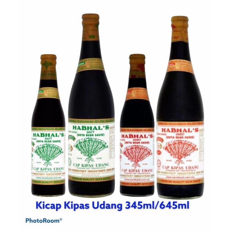 Habhal Kicap kipas udang manis/masin 345ml/645ml | Shopee Malaysia