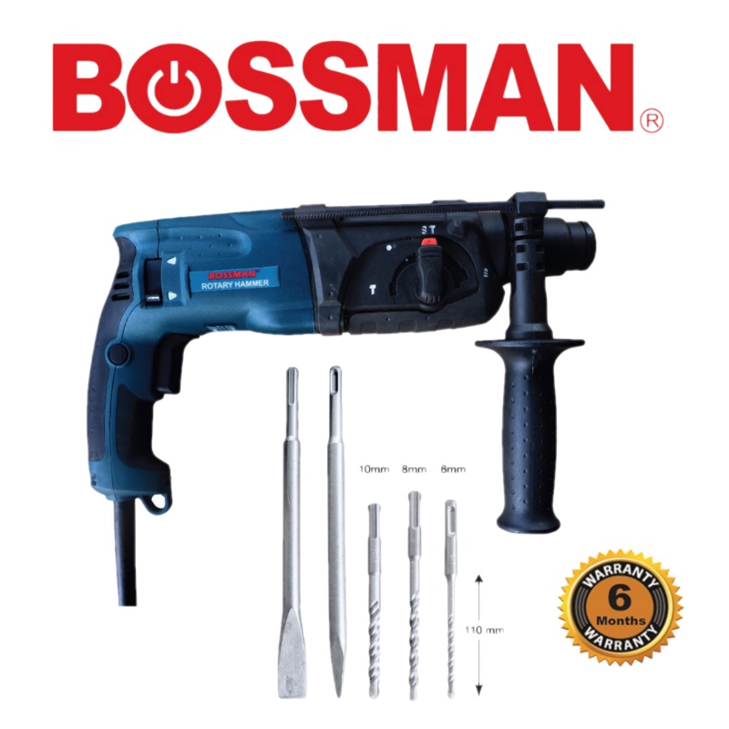 BOSSMAN BB2470 780W 24mm Rotary Hammer High Quality Drilling Machine ...
