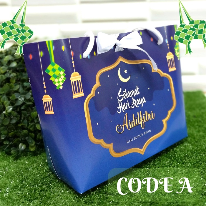 [SALE]10pcs Handbag Paperbag Raya gift box Festival Gable Box Hari Raya ...